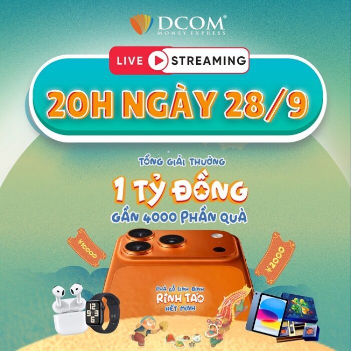 Rinh iPhone 17 Pro khi chơi game phá cỗ trung thu của DCOM - DCOM - Ngôi nhà Nhật Bản